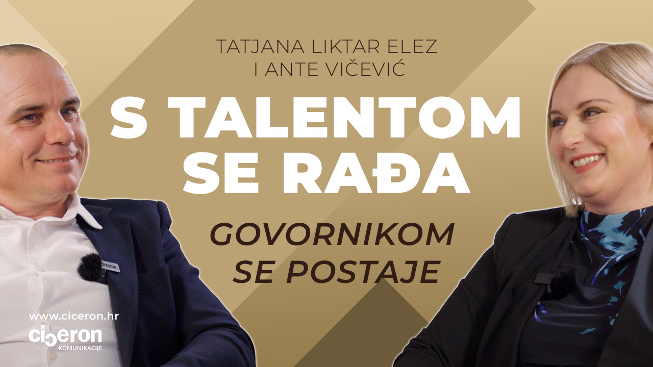 Tatjana Liktar Elez i Ante Vičević: S talentom se rađa govornikom se ...